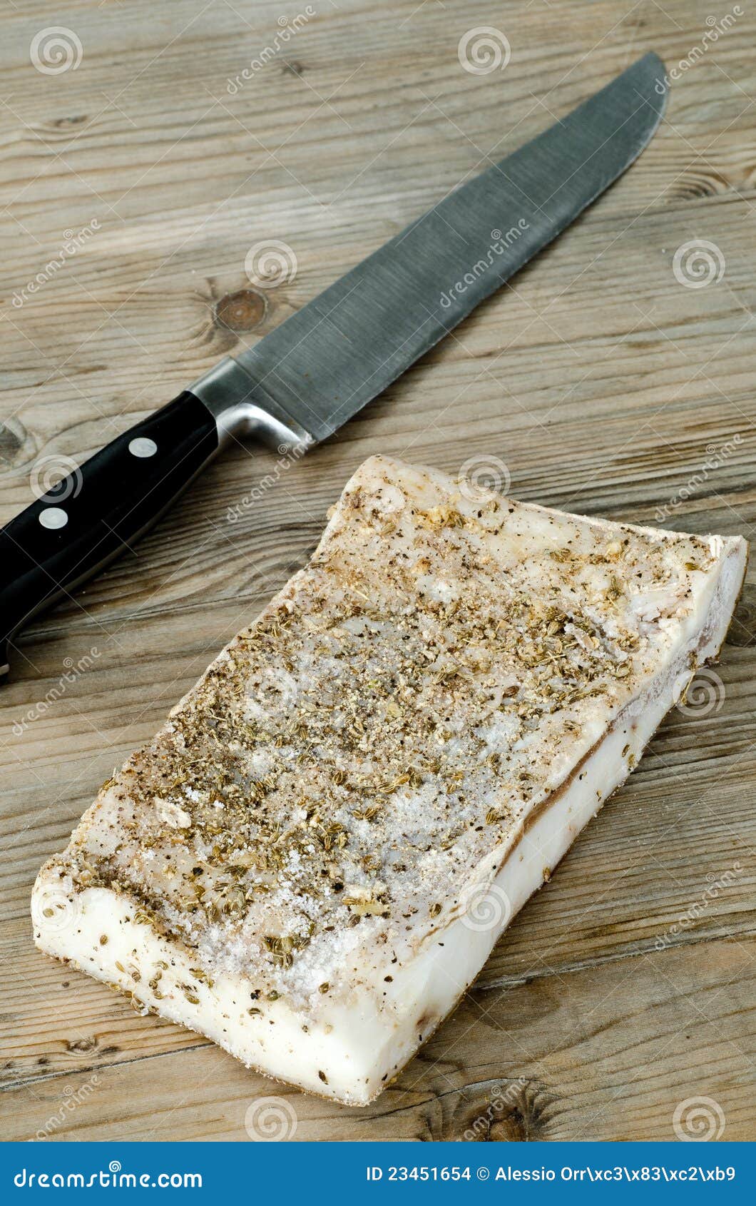 Lard stock photo. Image of pork, pepper, wood, food, seasoned - 23451654