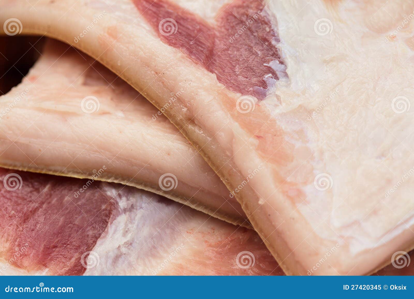 Lard (bacon) stock image. Image of fresh, meaty, background - 27420345