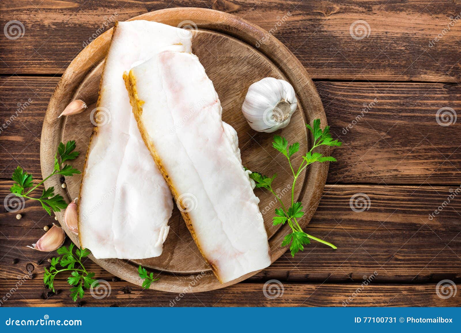 Lard stock image. Image of slice, lard, snack, background - 77100731