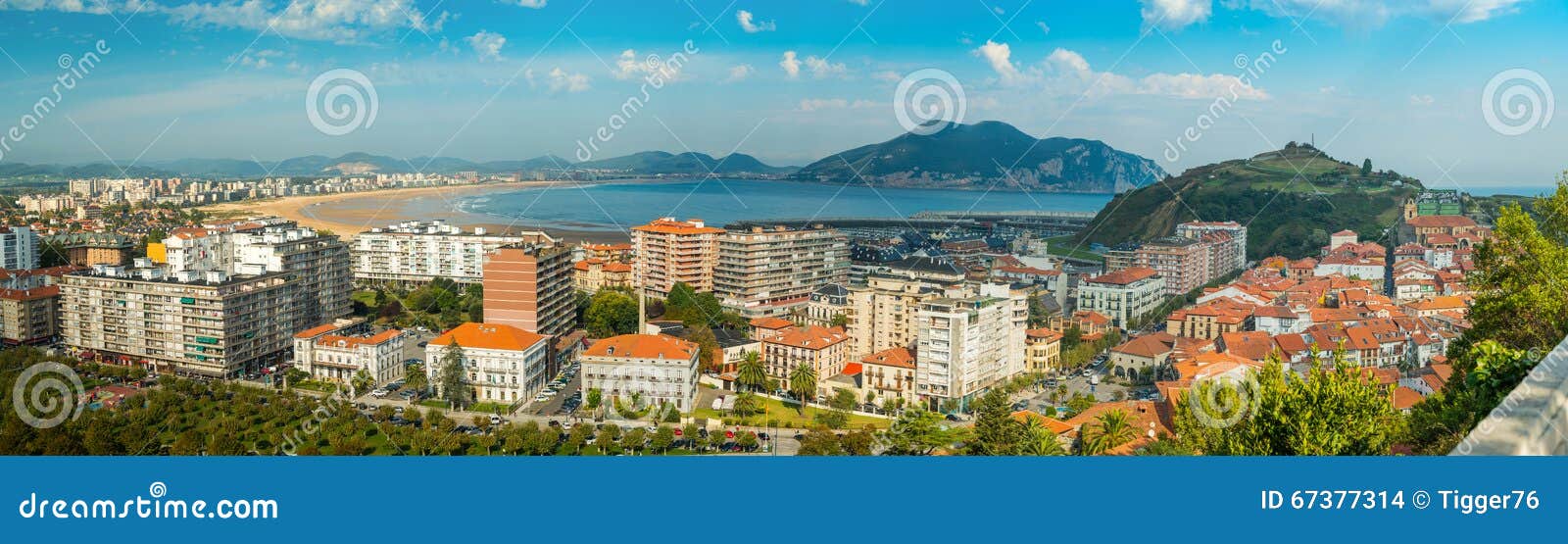 Laredo, Spain stock photo. Image of building, basilica - 67377314