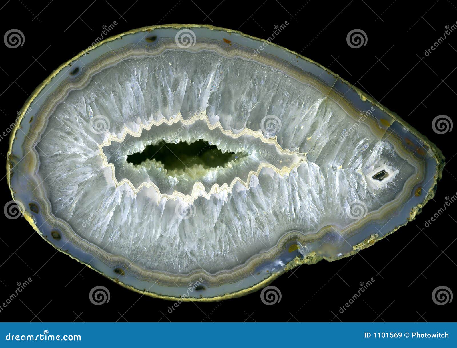 Large agate geode stock image. Image of creation, karats - 1101569