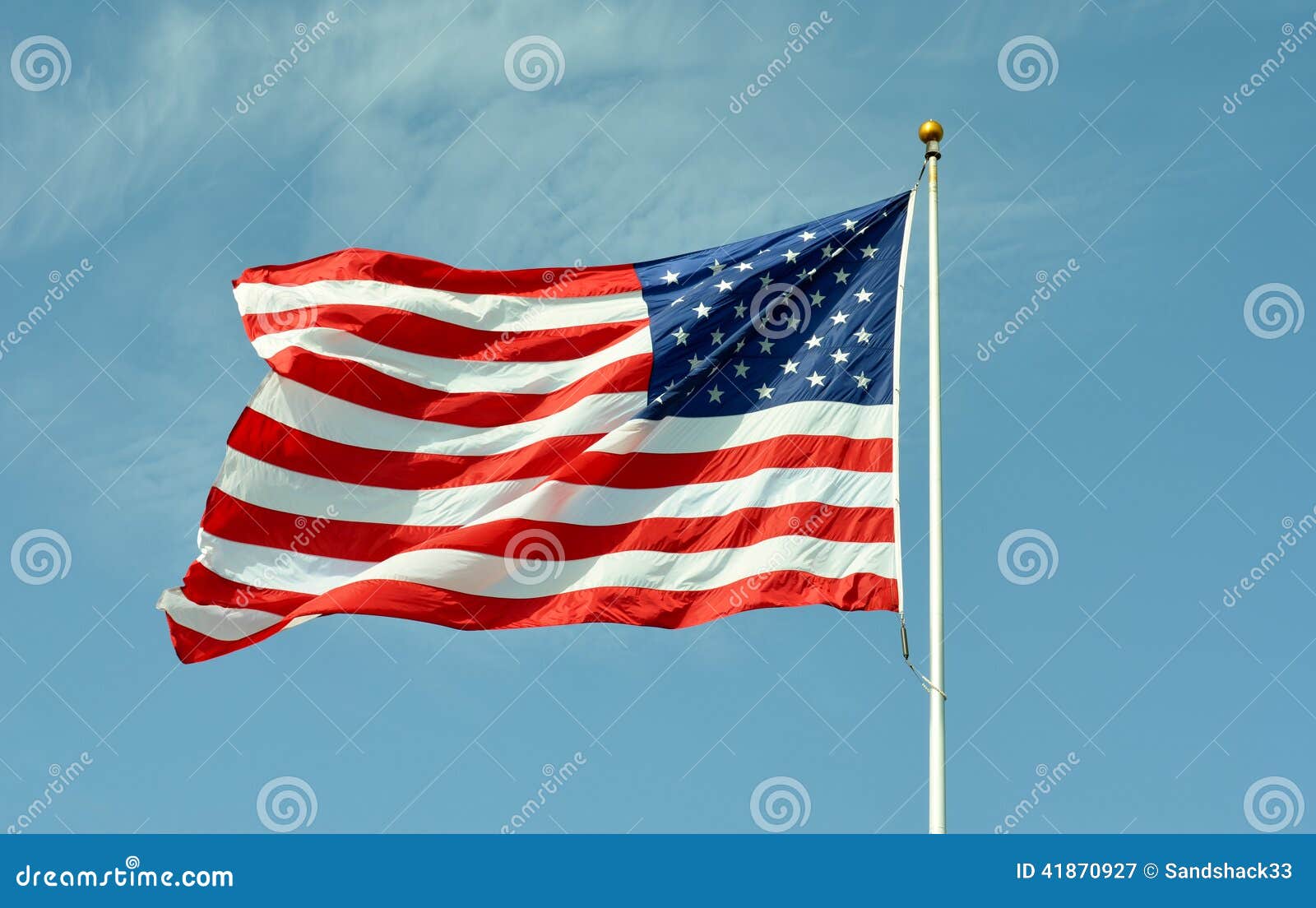 Large American Flag stock image. Image of america, proud - 41870927
