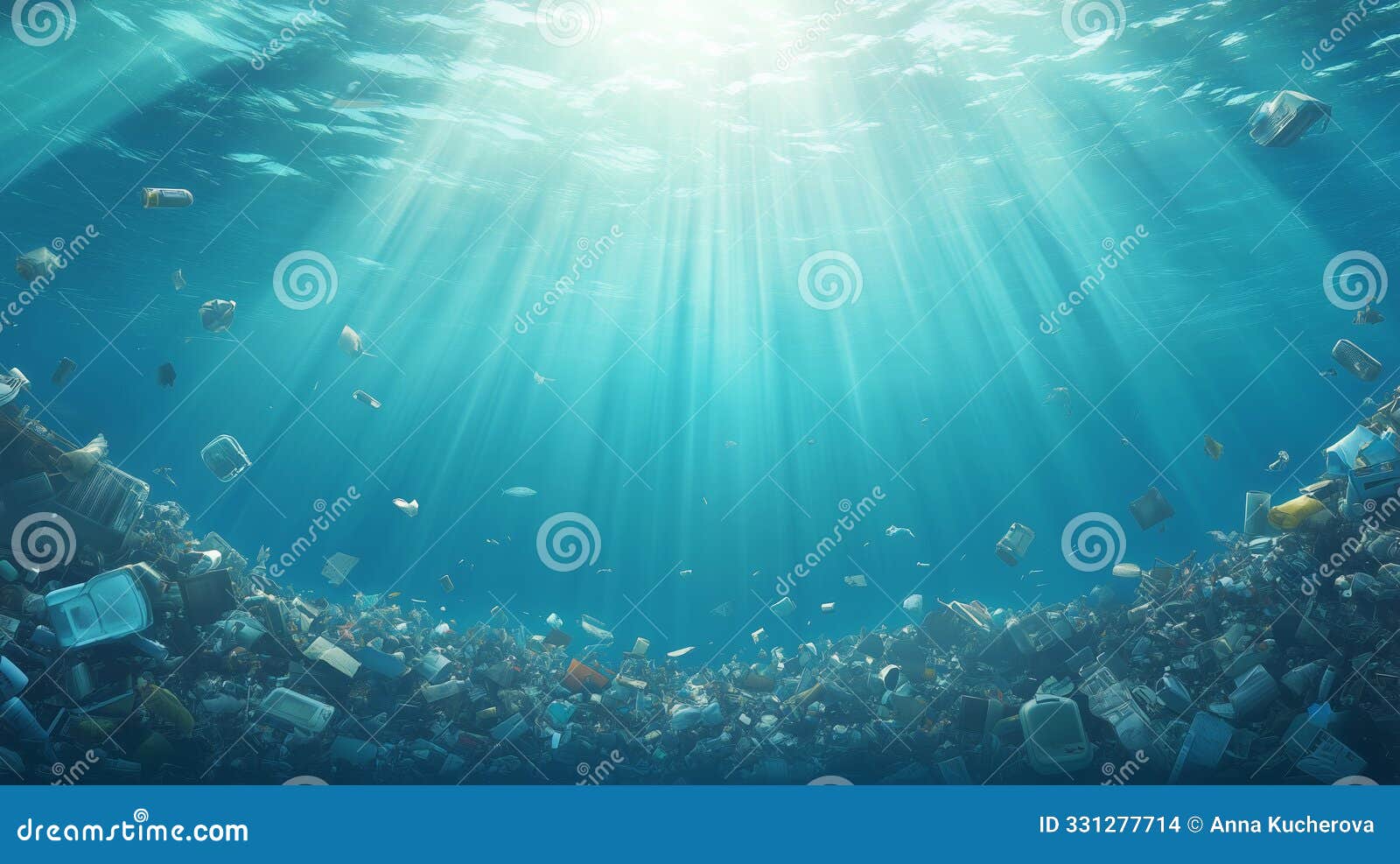 Large Amount of Plastic Waste and Debris Accumulating on the Ocean ...