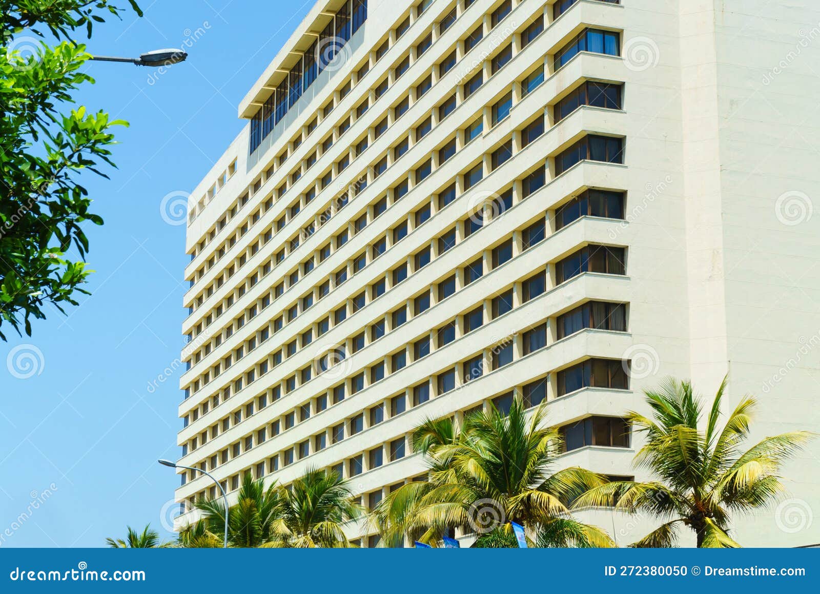 A Large Apartment Building of Strict Design Stock Photo - Image of ...