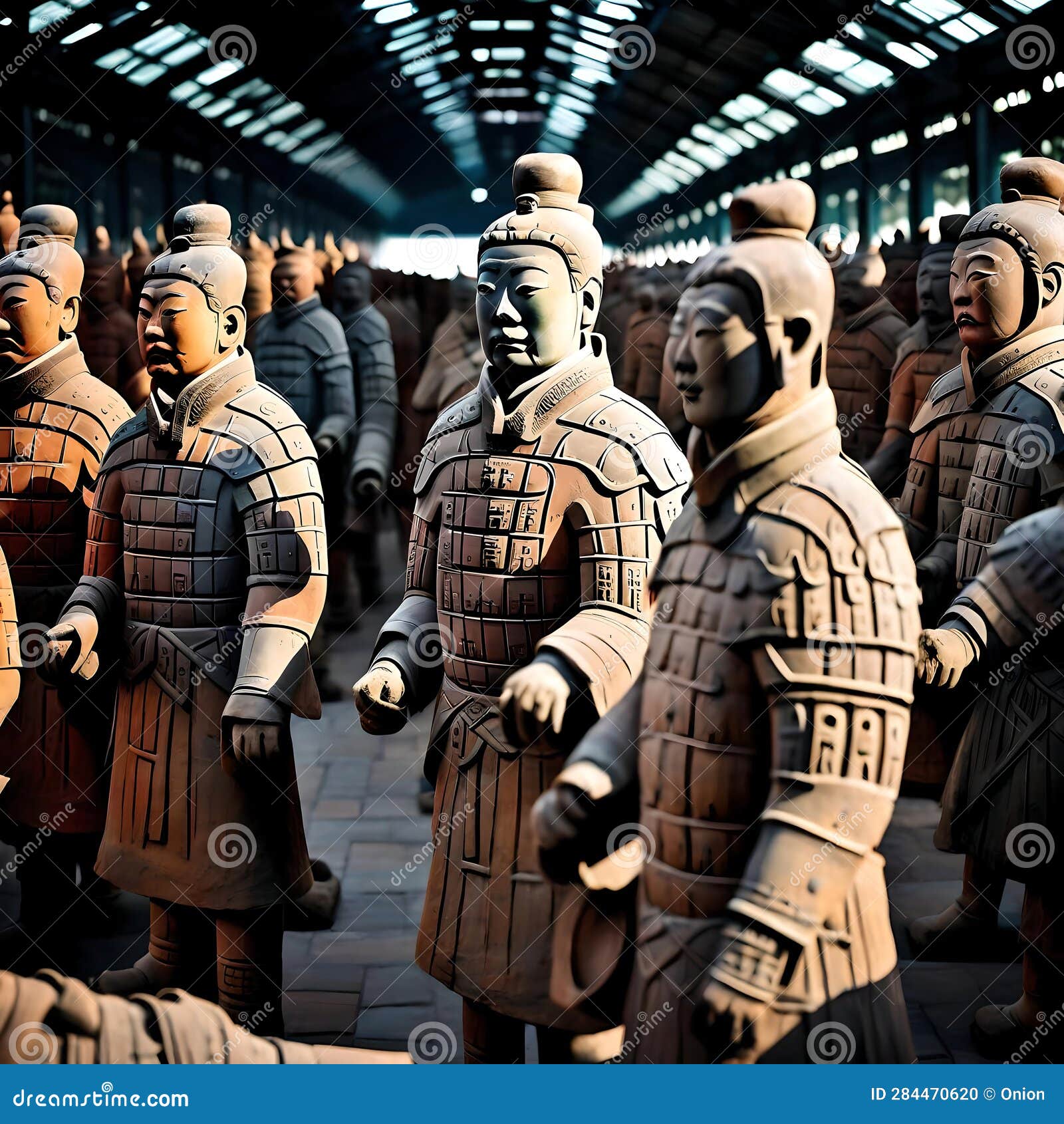 Army Guarding Castle Cartoon Vector | CartoonDealer.com #87958941