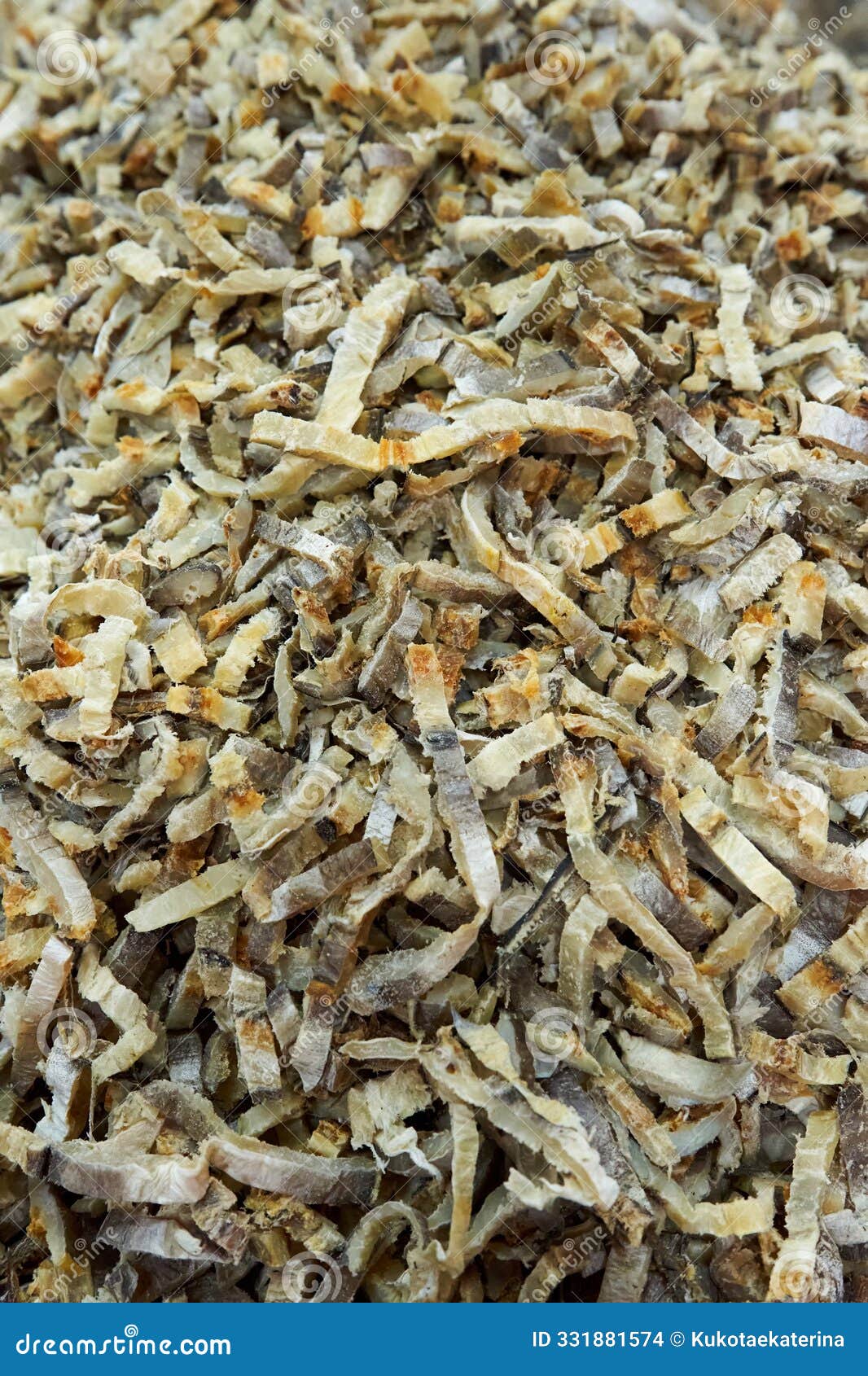 A Large Assortment of Dried Fish is on Display in the Asian Store Stock ...