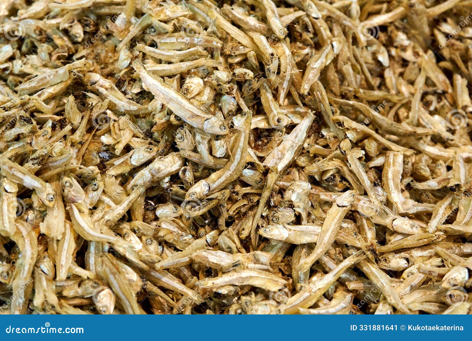 A Large Assortment of Dried Fish is on Display in the Asian Store Stock ...