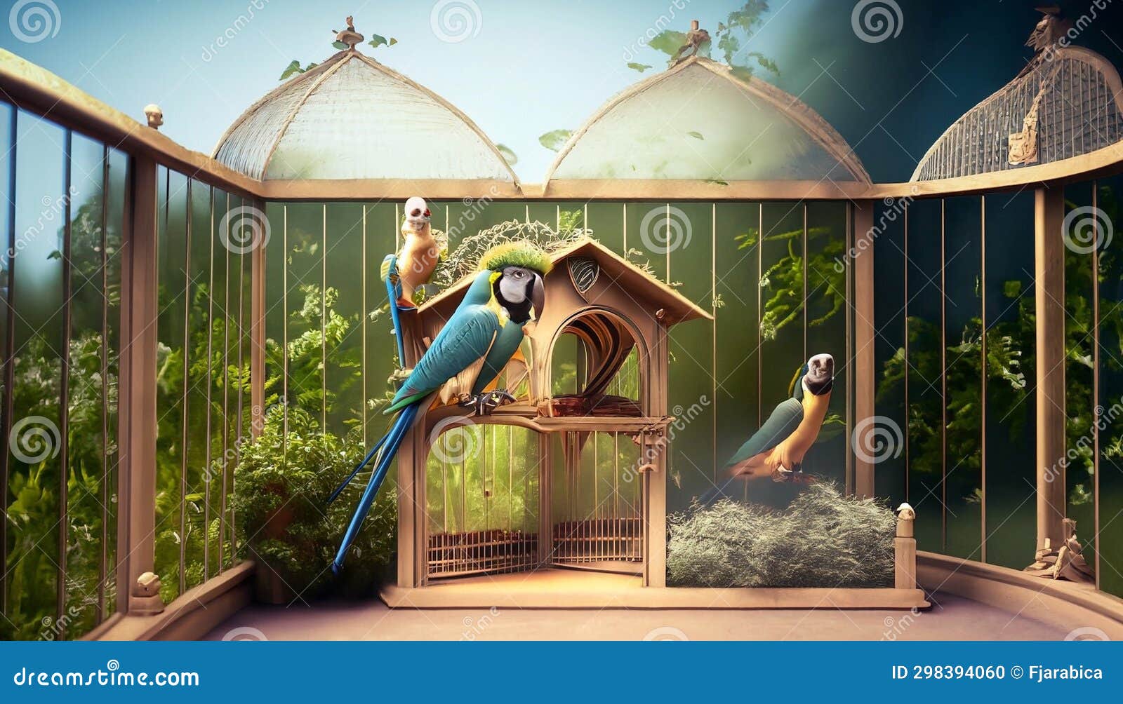 Aviary Cartoons, Illustrations & Vector Stock Images - 3617 Pictures to ...