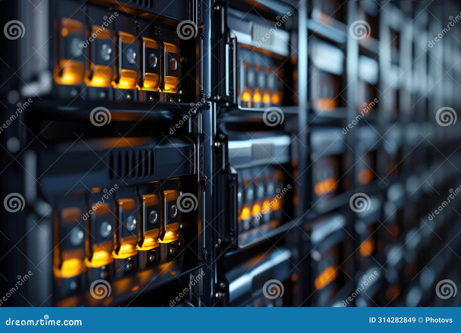 Large Battery Pack is Used As Backup Power Source in Data Center at ...