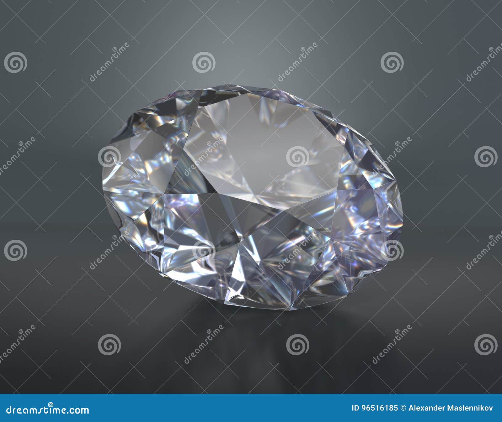 Large beautiful diamond stock illustration. Illustration of nobility ...