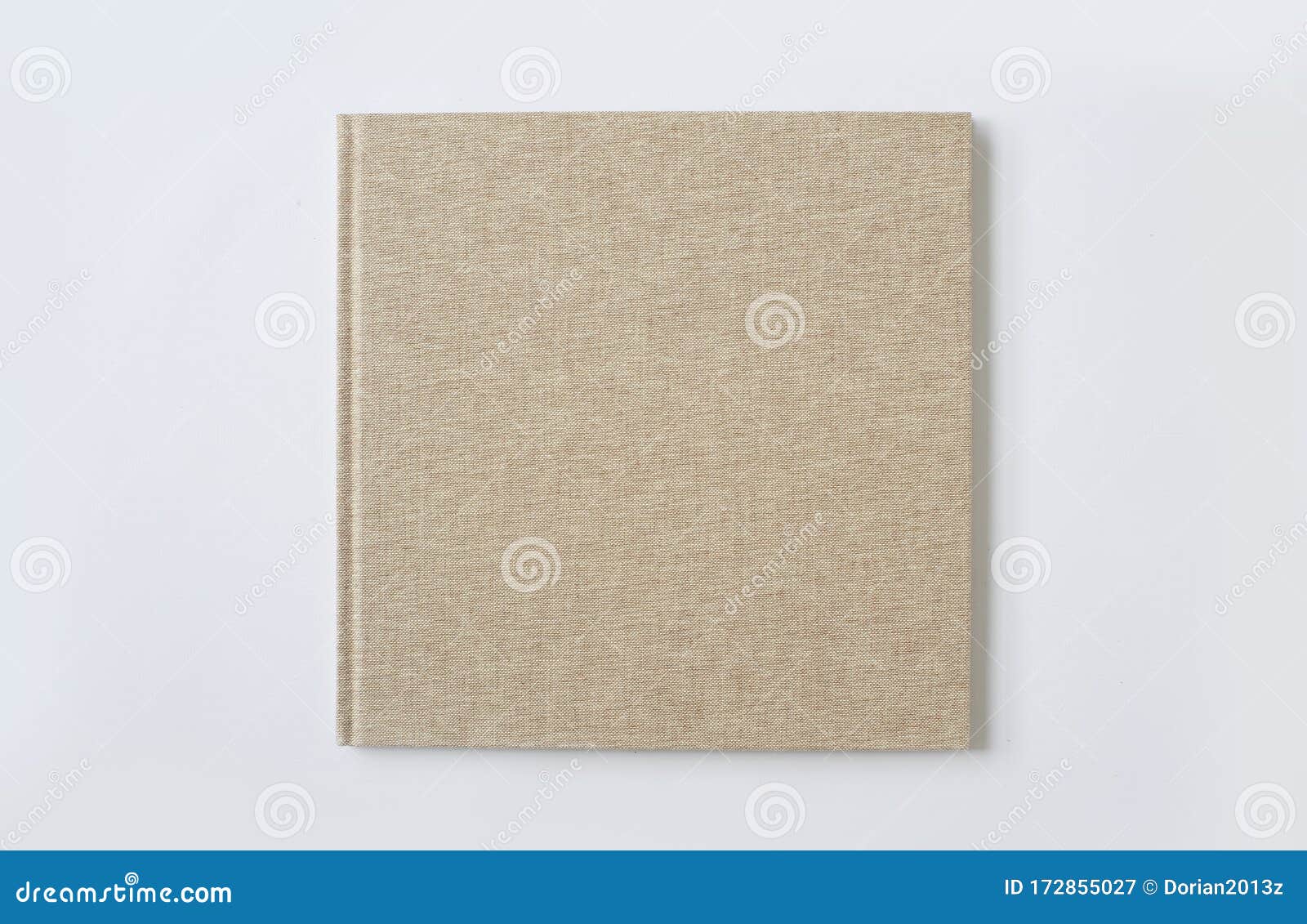 A Large Beige Hardcover Book Stock Image - Image of home, object: 172855027