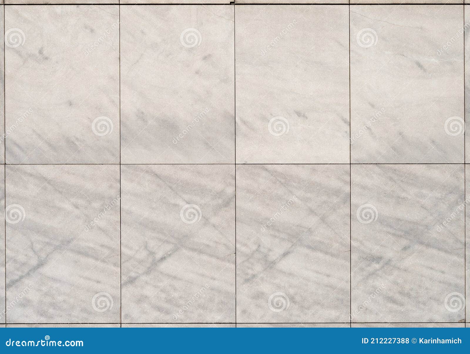 Large Beige Rectangular Stone Tiles on an Exterior Facade Stock Photo ...