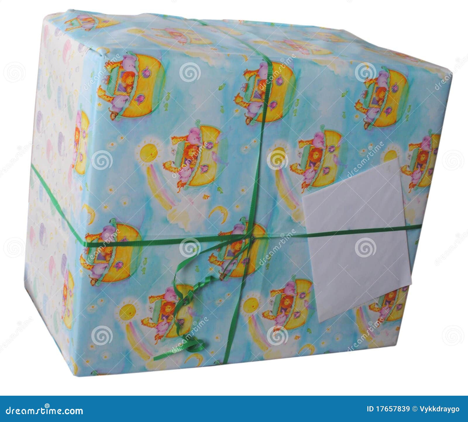 Large Birthday Present stock image. Image of large, rainbow - 17657839