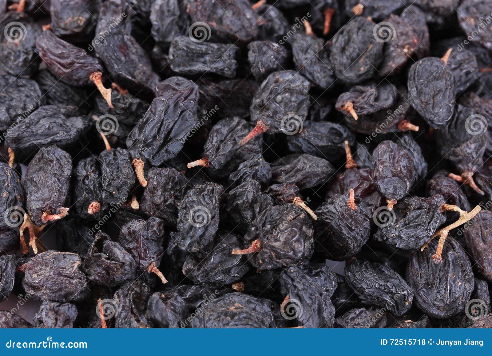 Large Black Seedless Raisins Stock Photo - Image of heap, black: 72515718