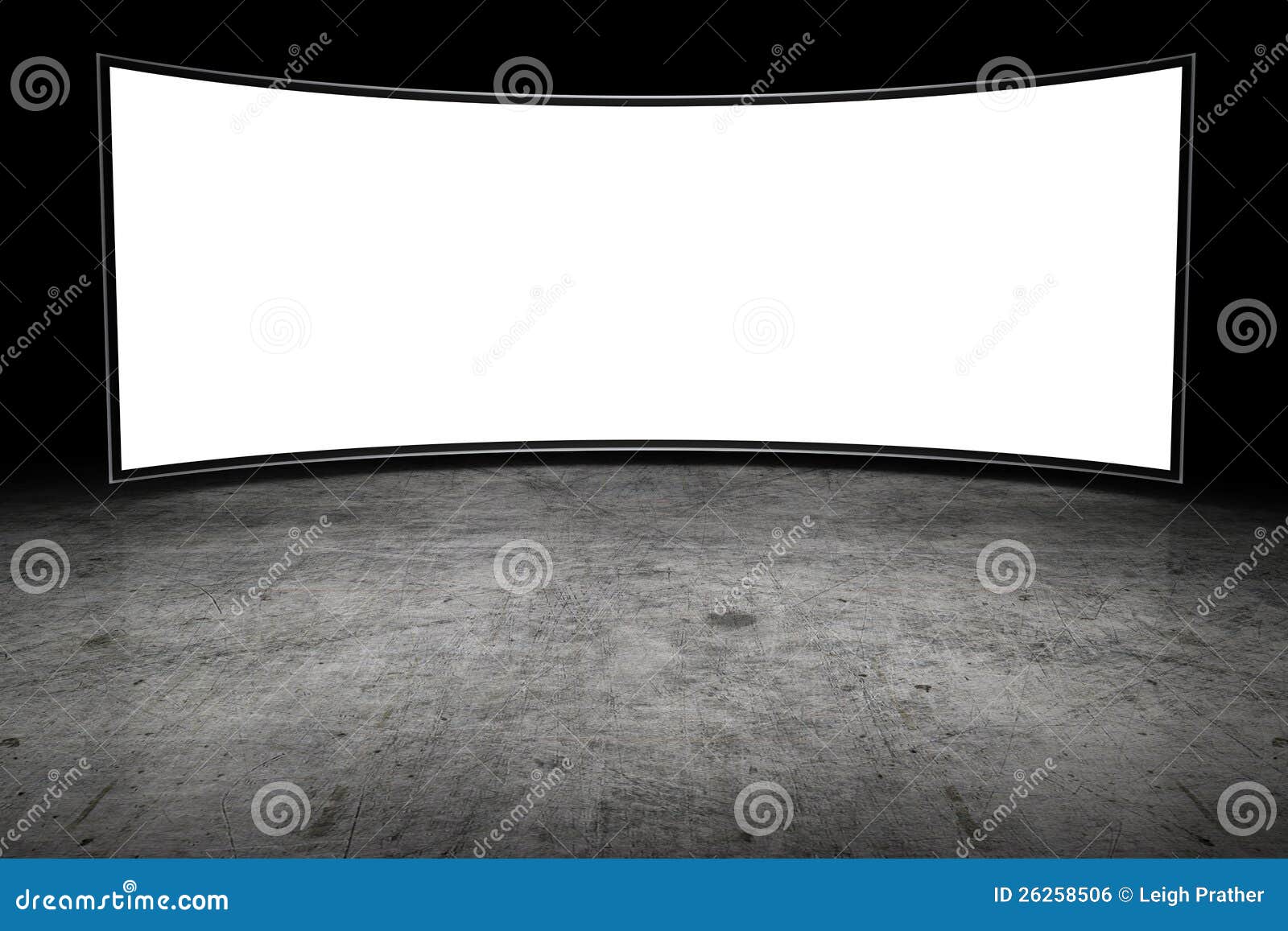 Large blank TV stock photo. Image of screen, presentation - 26258506