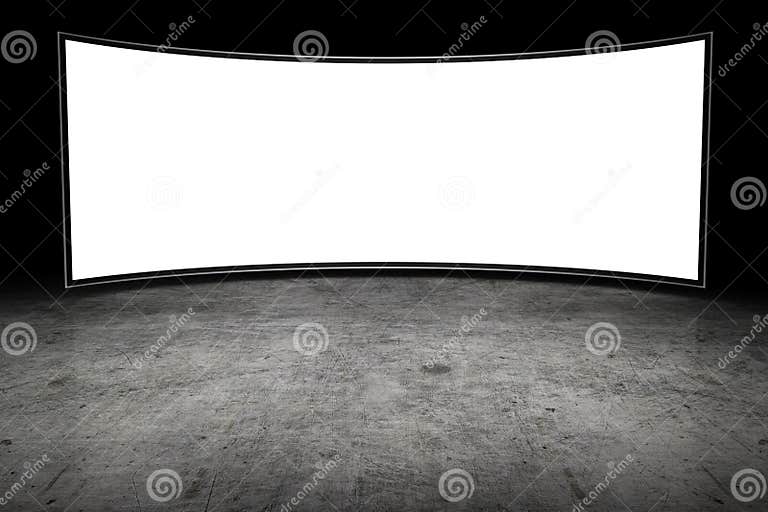 Large blank TV stock photo. Image of screen, presentation - 26258506