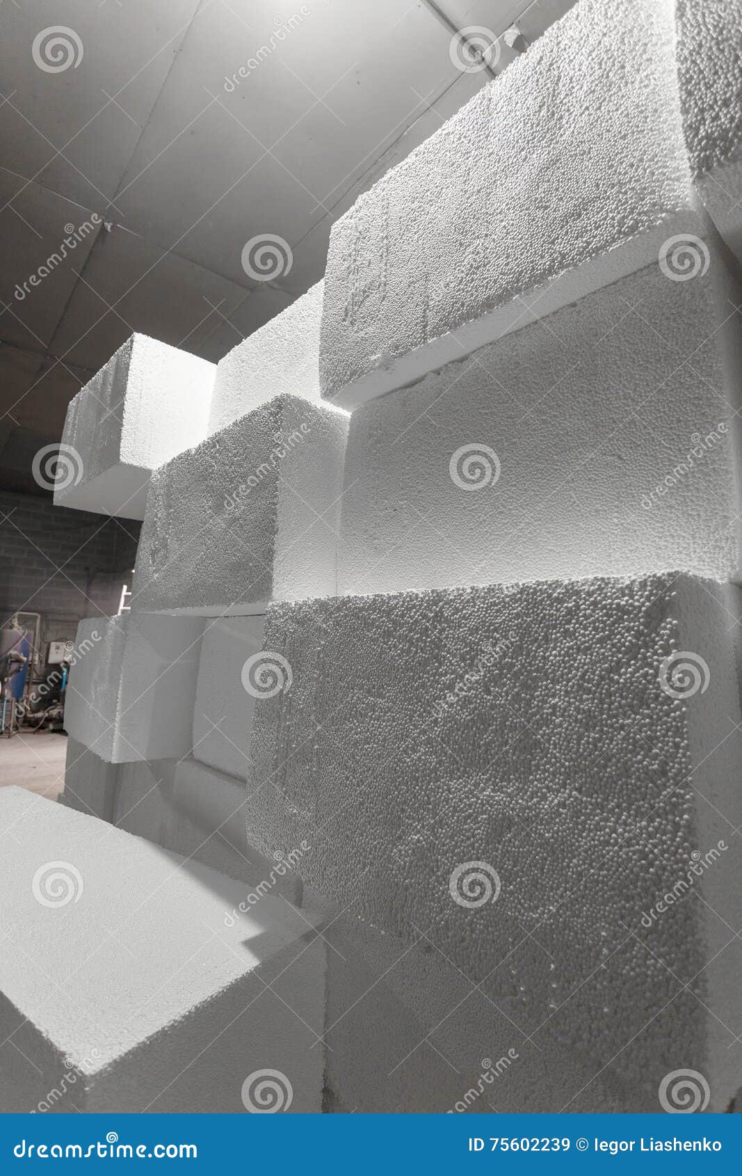 Large Blocks of Polystyrene Stock Image - Image of piled, heap: 75602239