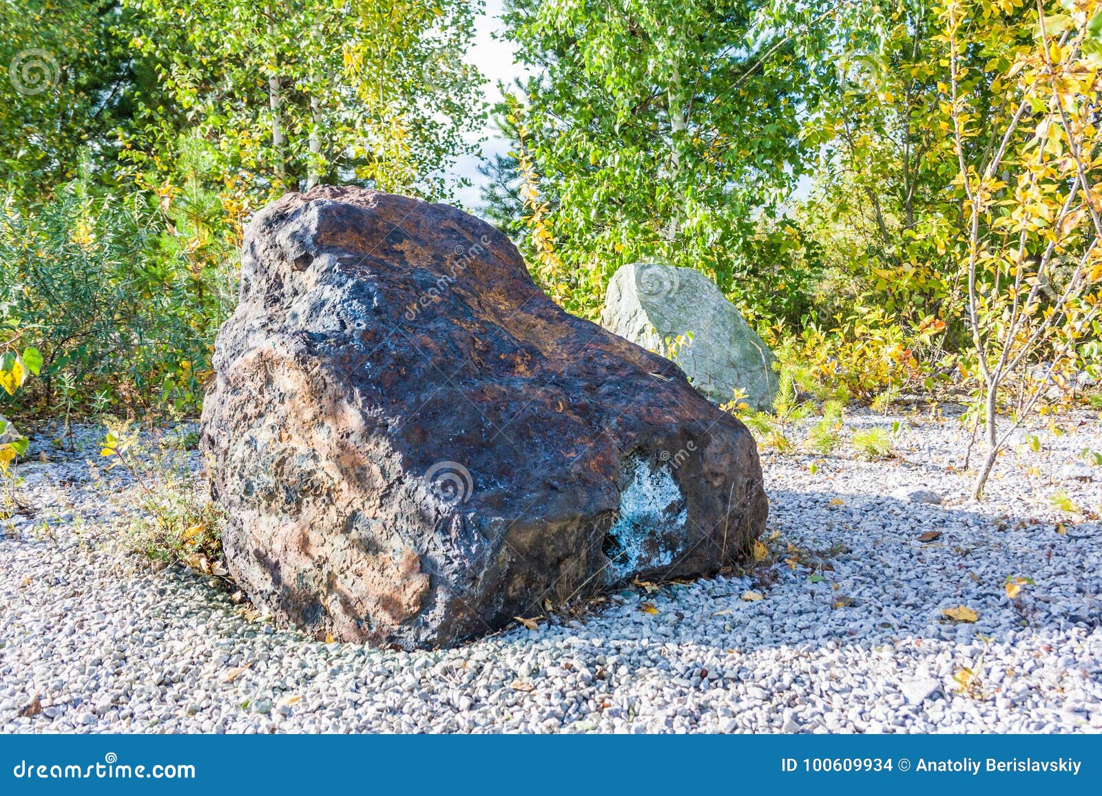 Natural Sample of Iron Ore. Stock Photo - Image of nature, ironstone ...