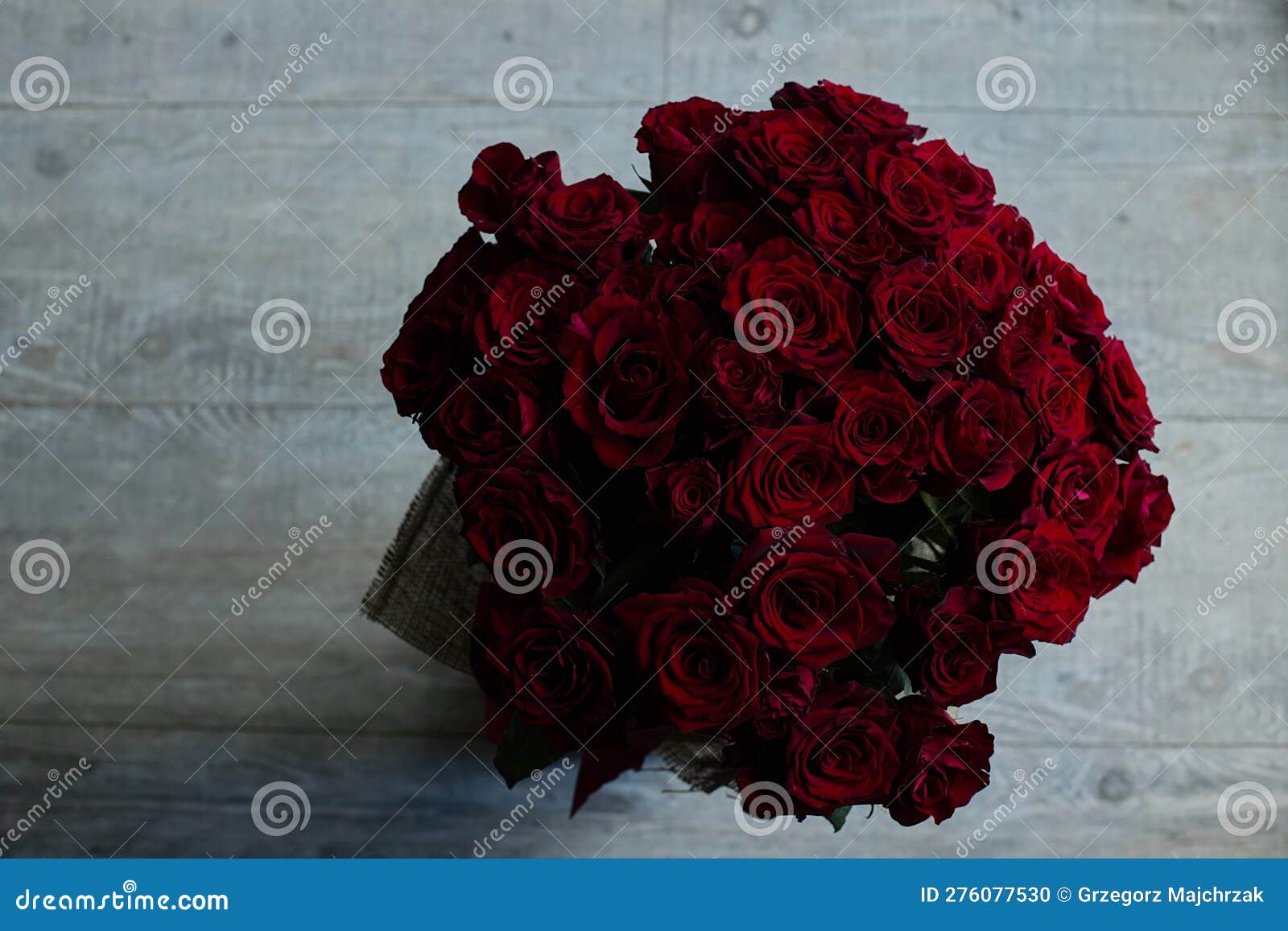 A Large Bouquet of Beautiful Red Roses. Stock Photo - Image of spring ...