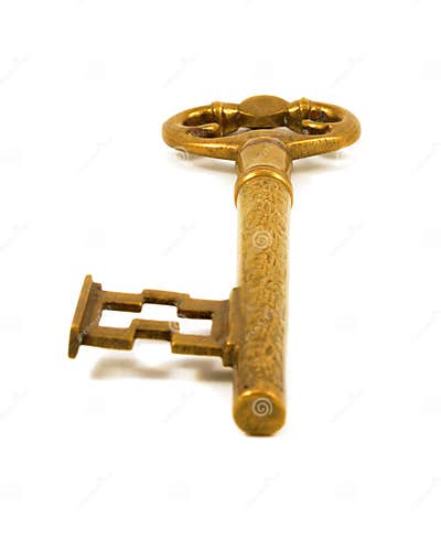 Large Brass Key stock image. Image of entry, executive - 174348981