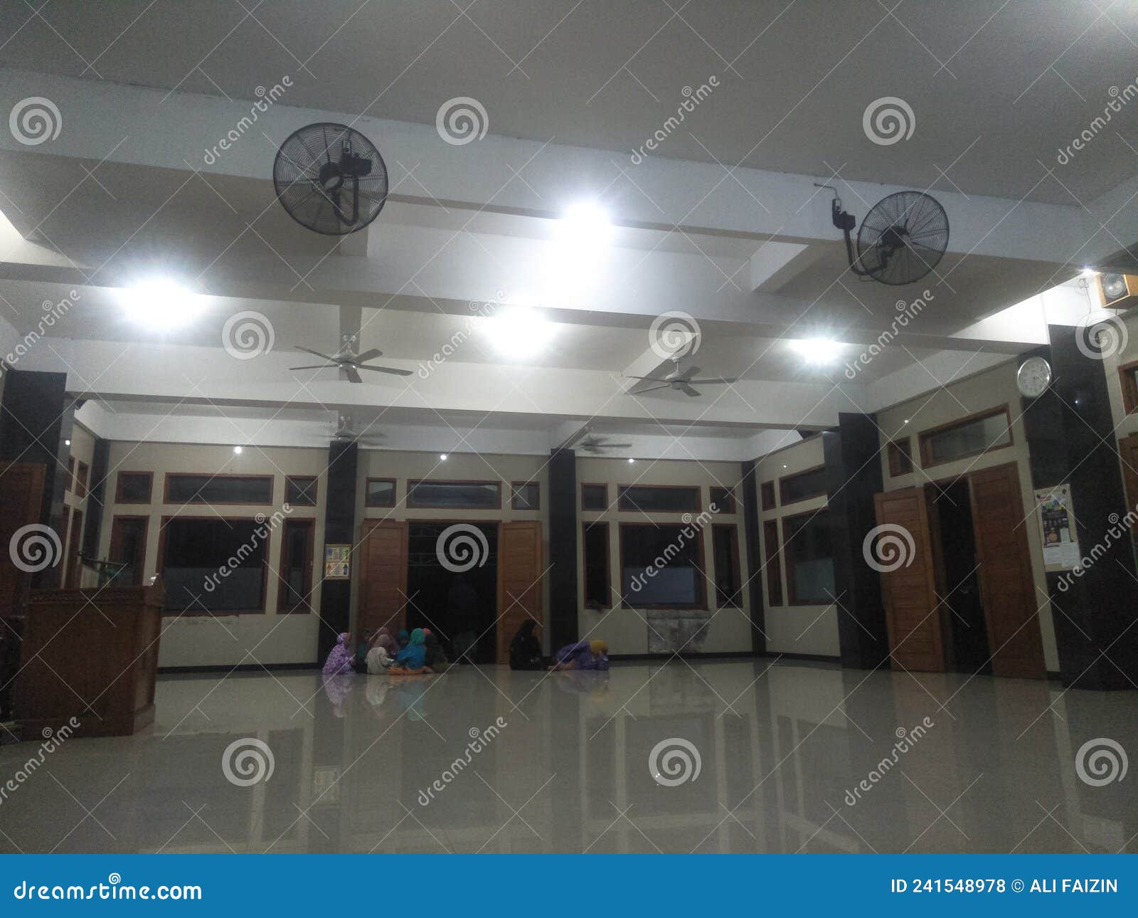 In A Large Building Mosque Without A Majestic Pillar Editorial Image ...