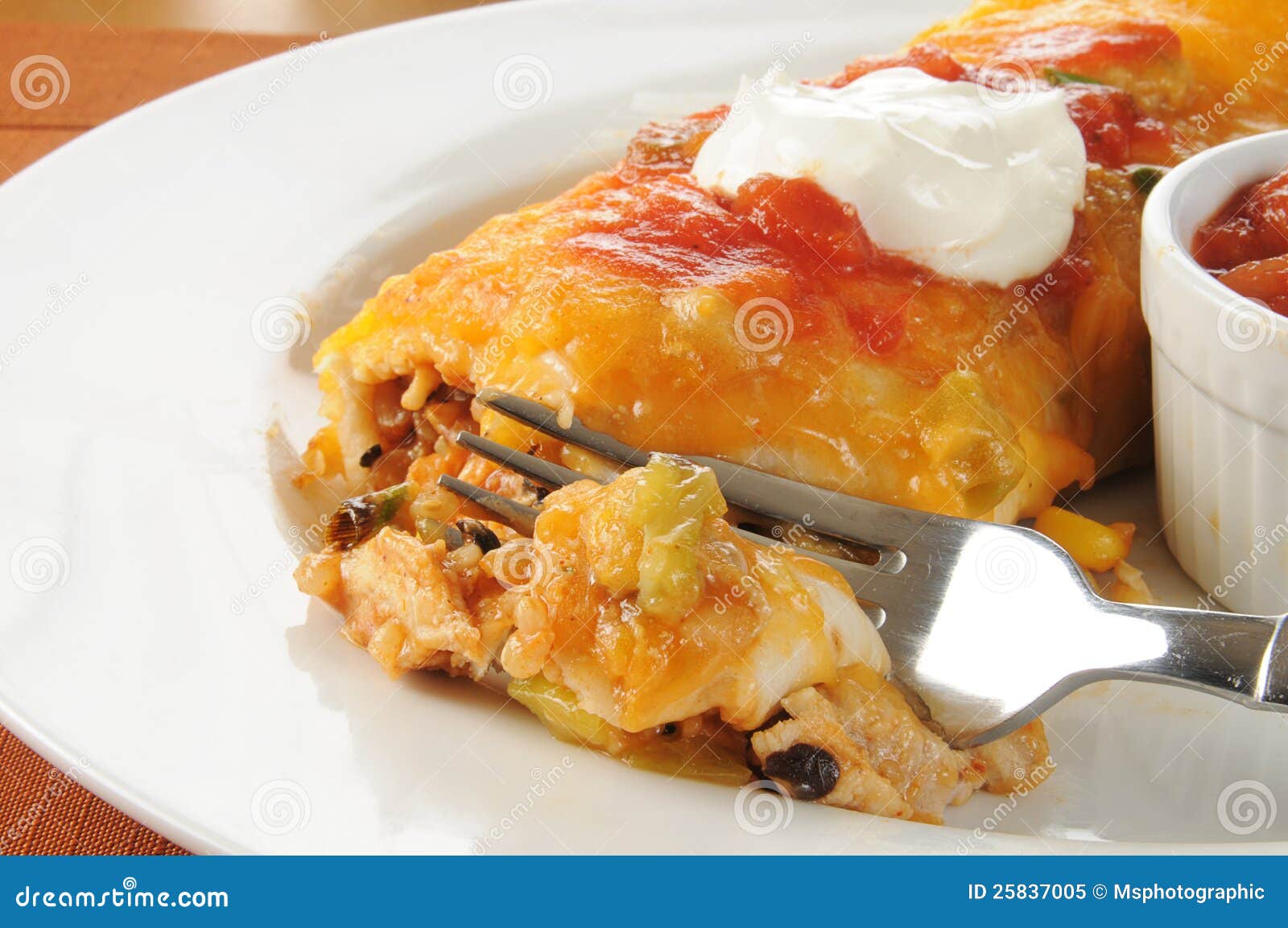 Large burrito closeup stock image. Image of snack, beans - 25837005