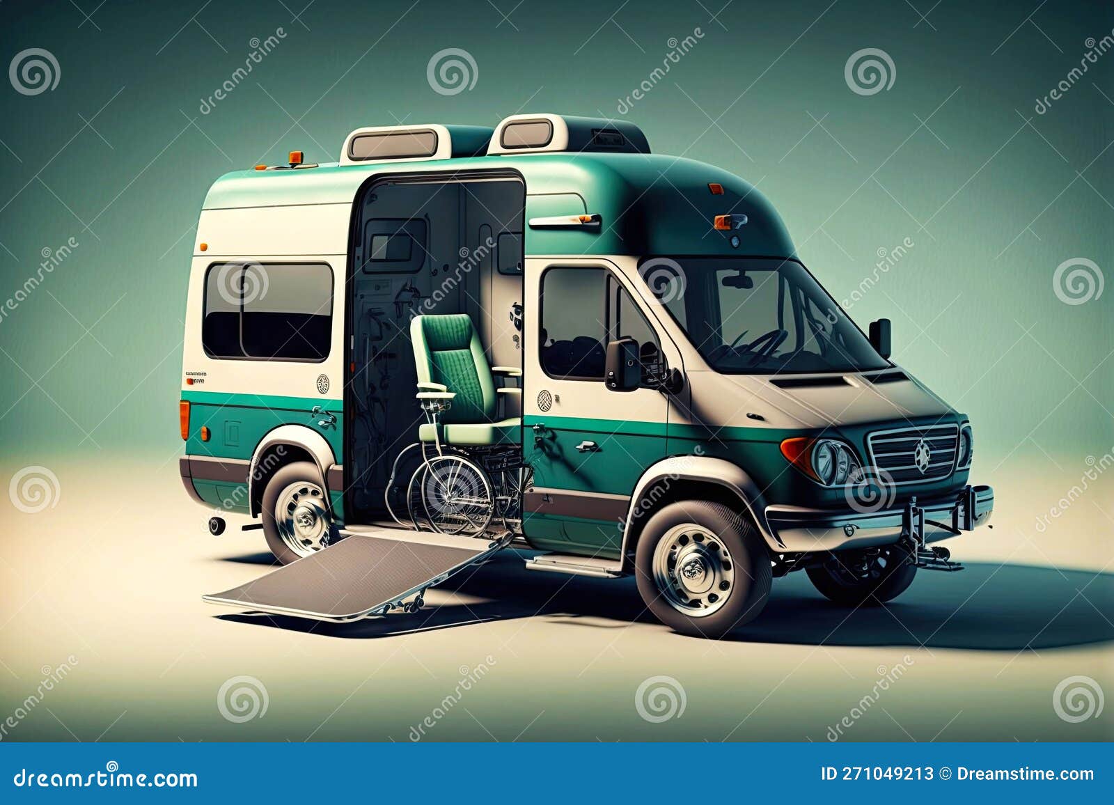 Large Bus for Transporting People with Disabilities Wheelchair Van ...