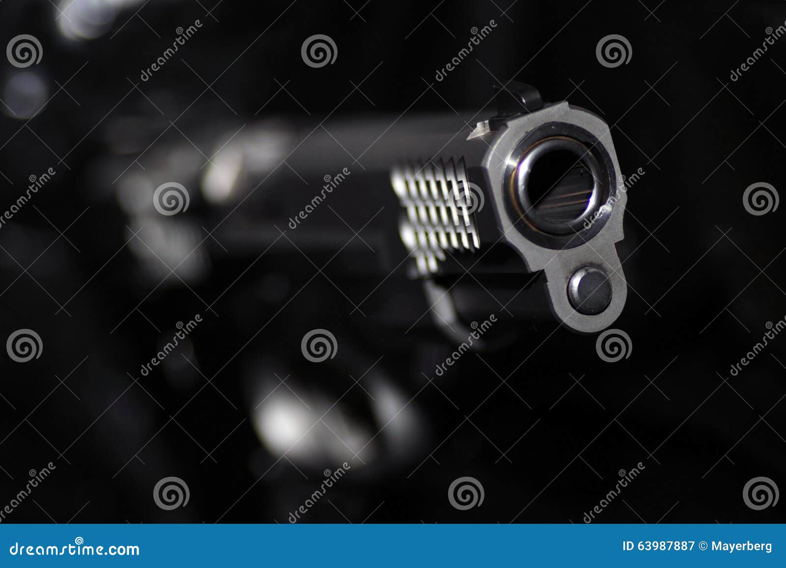 Large Caliber Weapon Smith and Wesson Stock Image - Image of military ...