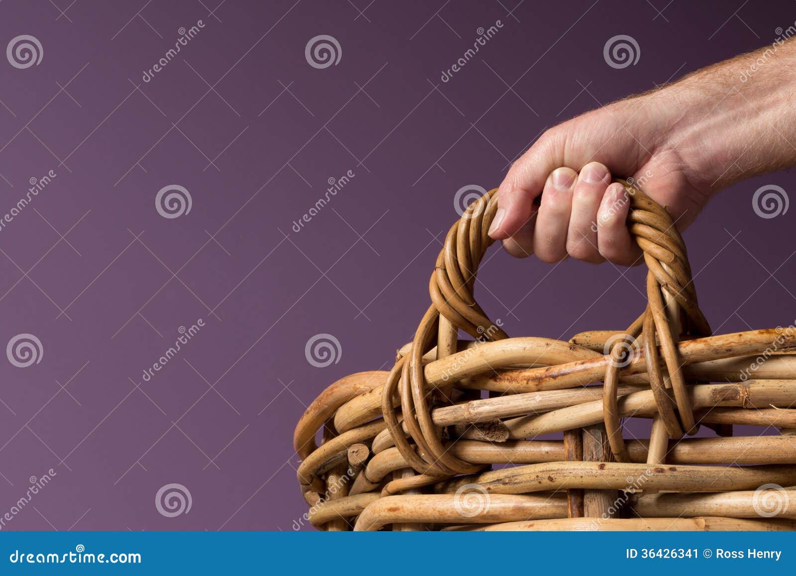 Large Cane Handle stock image. Image of strength, woven - 36426341