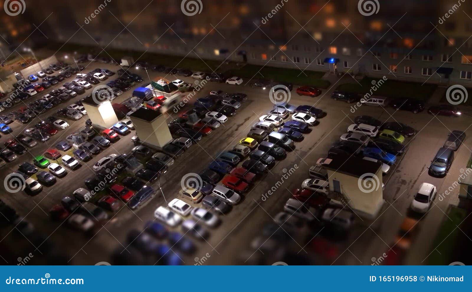 A Large Car Park - Timelapse Stock Footage - Video of life, shot: 165196958