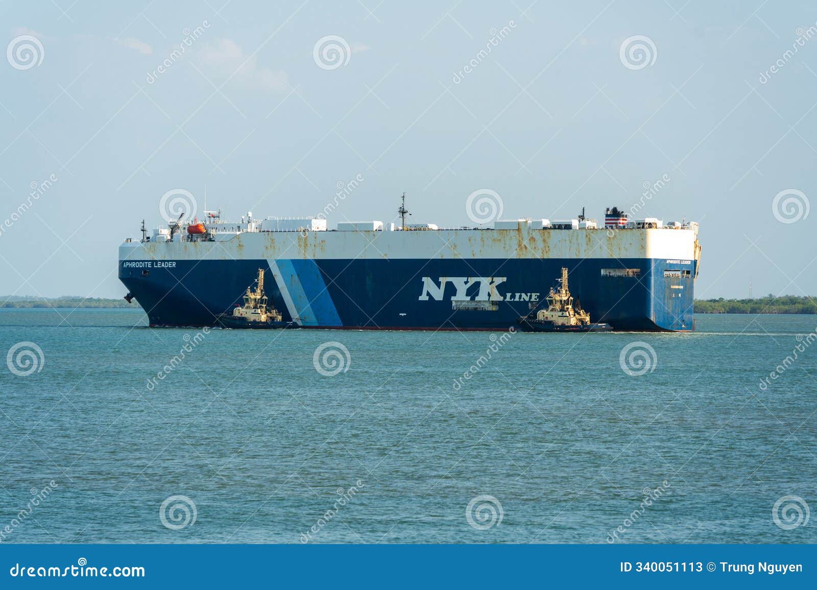 Large Cargo Ship in Darwin Harbour Editorial Stock Photo - Image of ...
