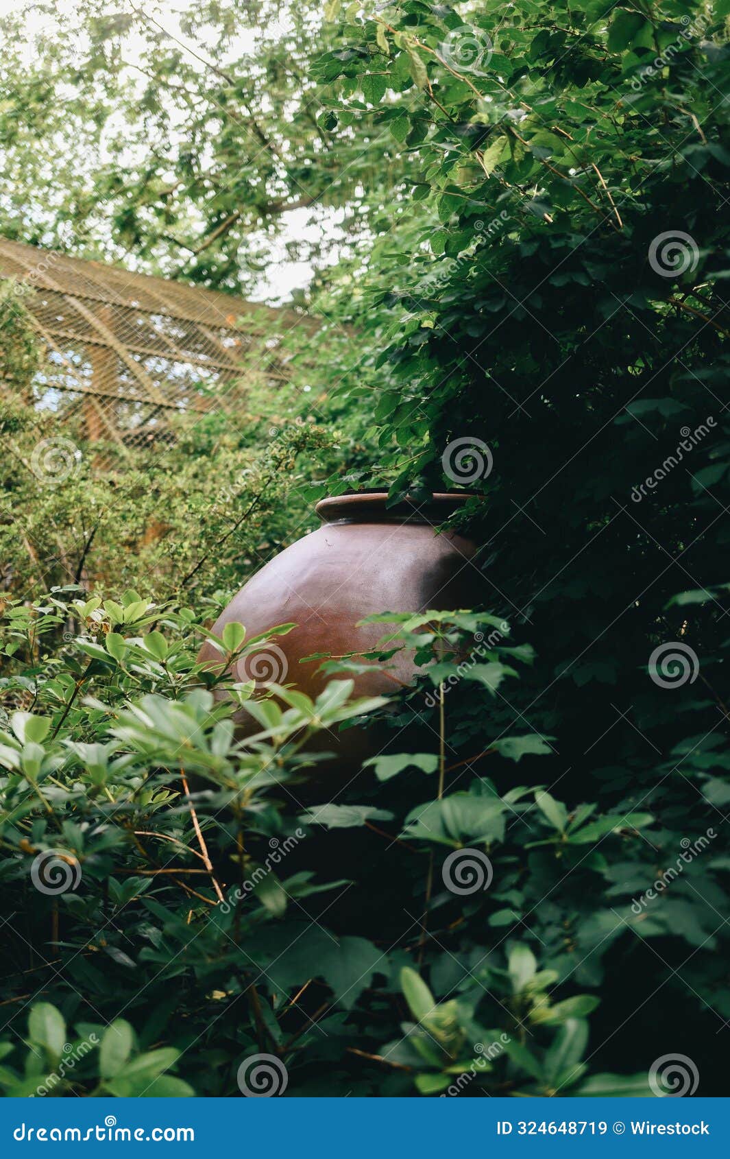 Hidden Pottery Pieces Inside Earthen Chamber Of Primitive Pit Fire Kiln ...