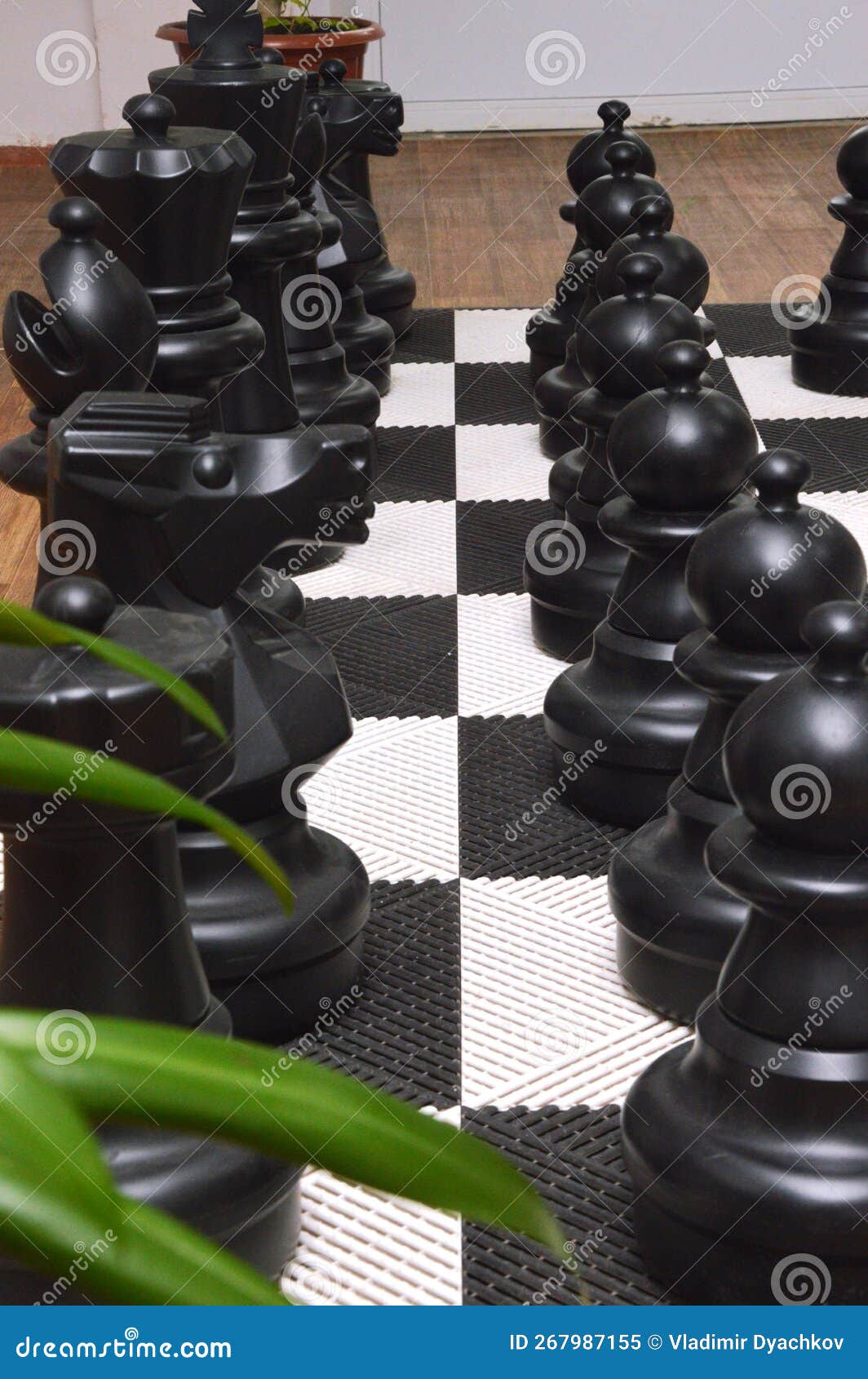 Large chess pieces stock image. Image of shape, objects - 267987155
