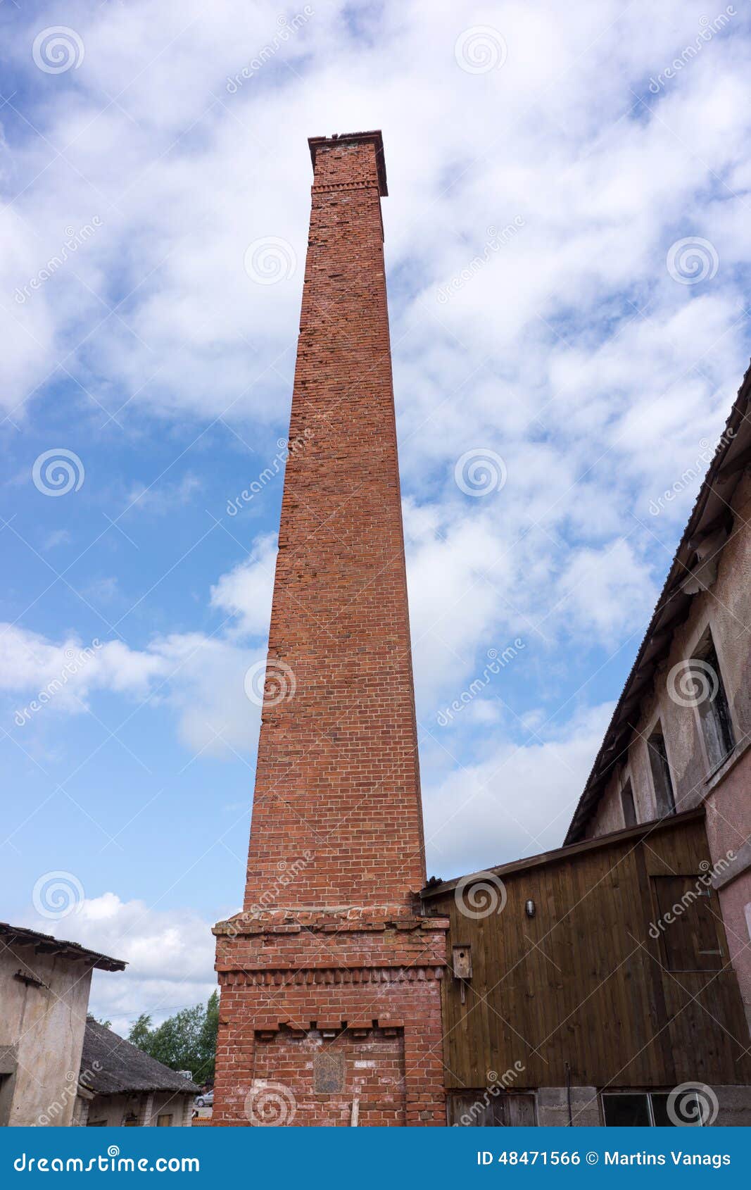 Large Chimney at Countryside Stock Photo - Image of chimney, towers ...