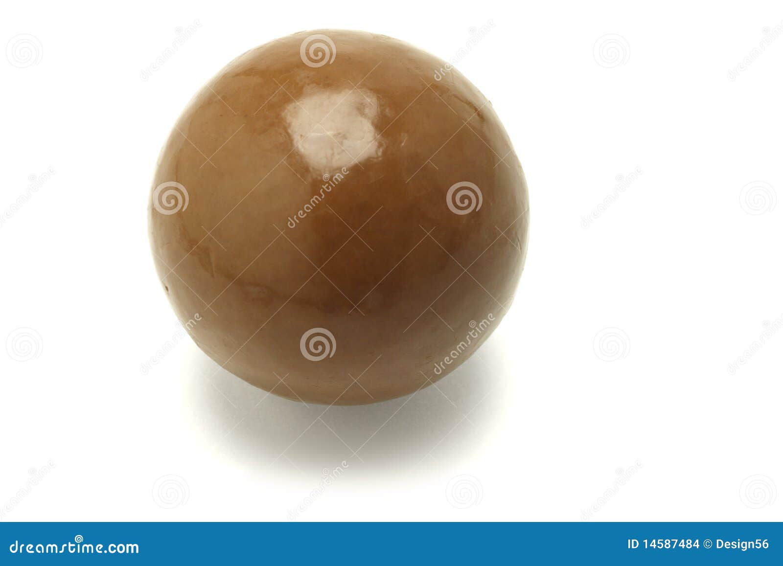 Large chocolate ball stock photo. Image of brown, confectionery - 14587484