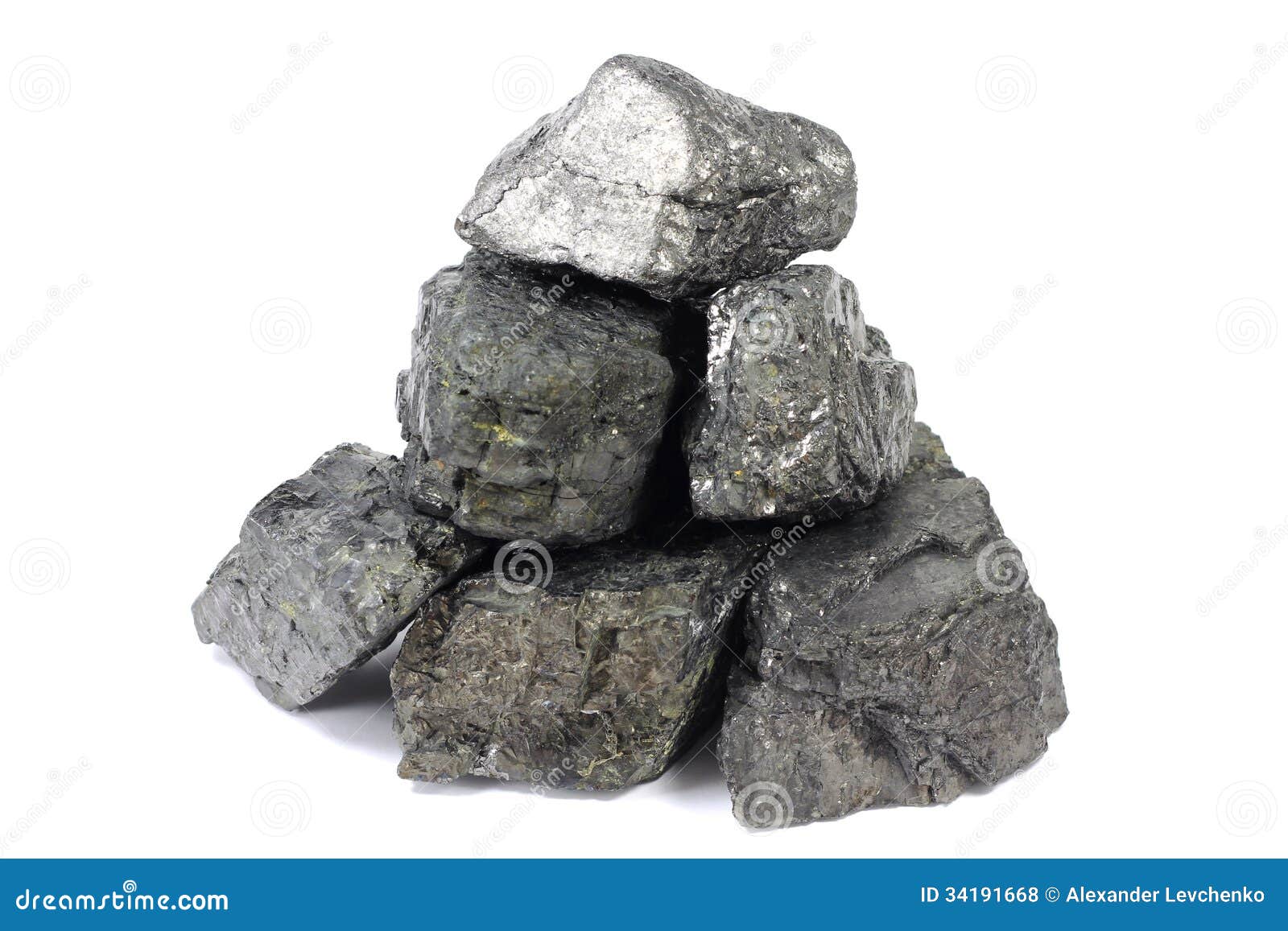 Large chunks of coal stock photo. Image of vyyurosy, bodies - 34191668