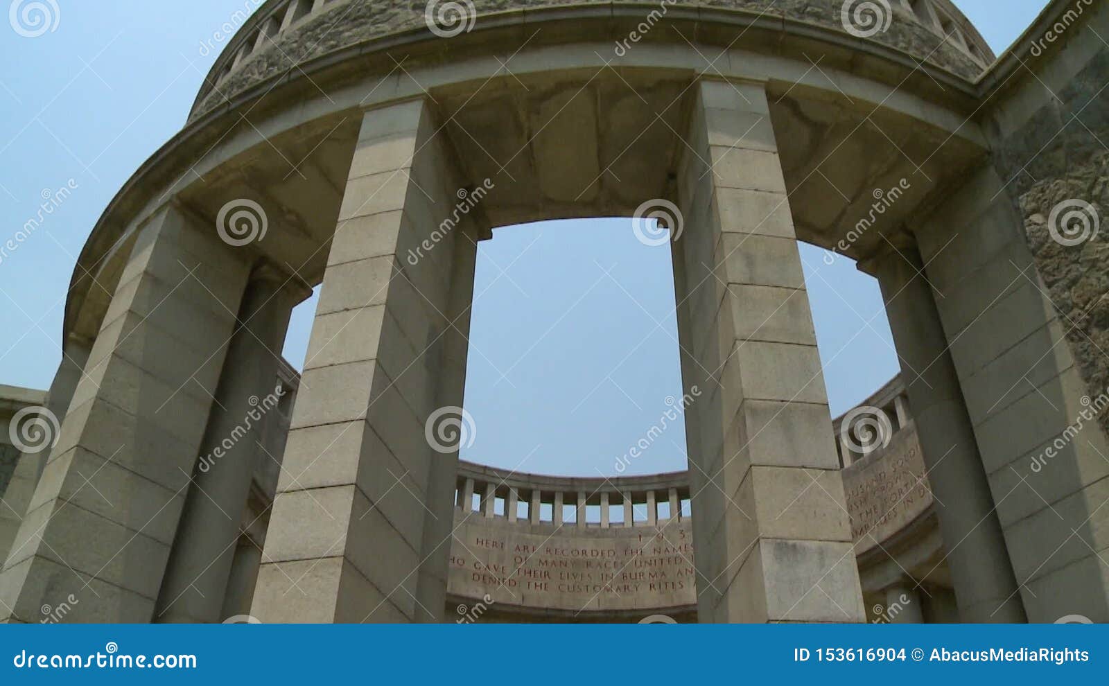 Large Circular Concrete Structure Stock Footage - Video of tablet ...