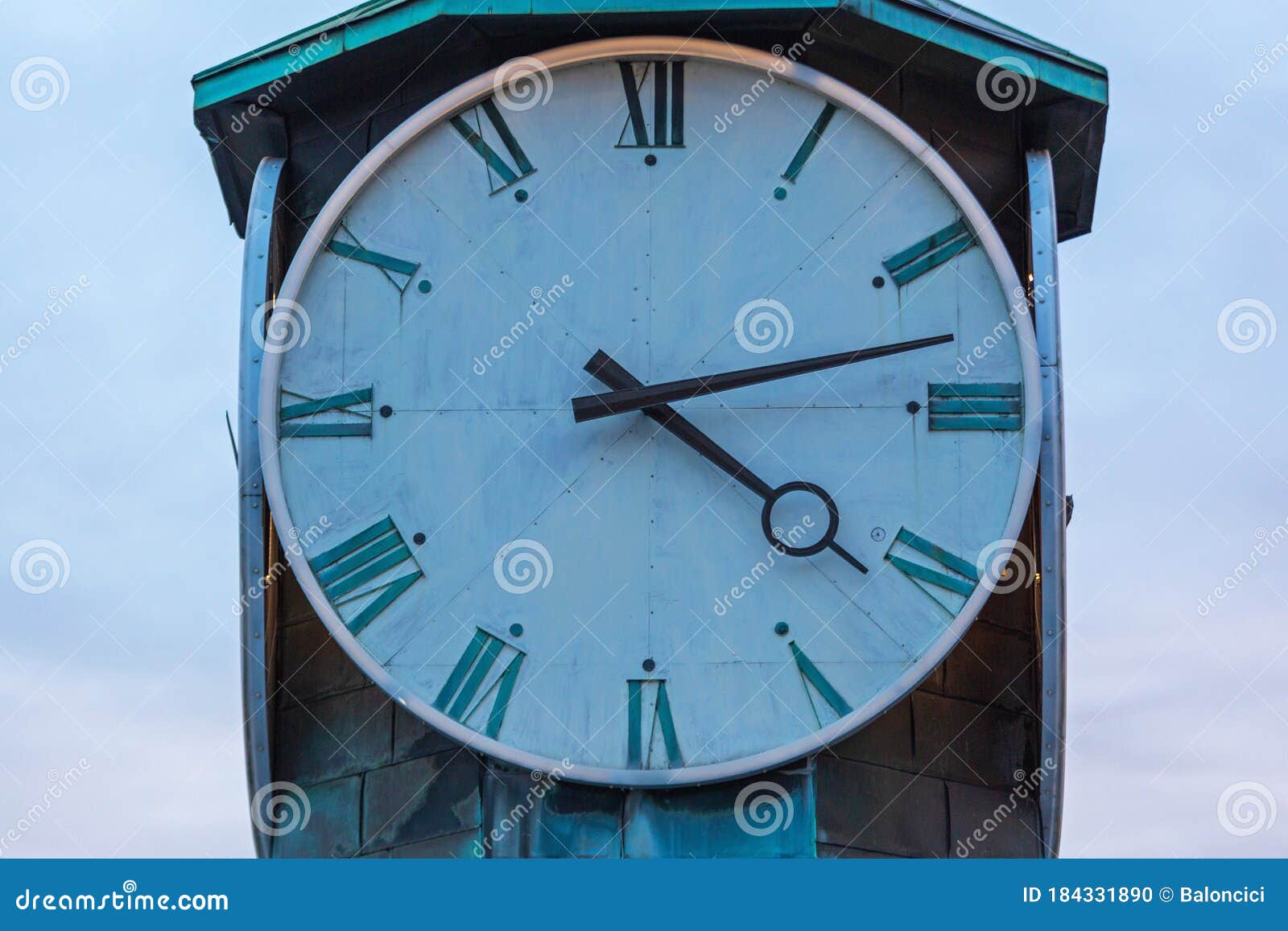 Large Clock stock photo. Image of oslo, scandinavia - 184331890
