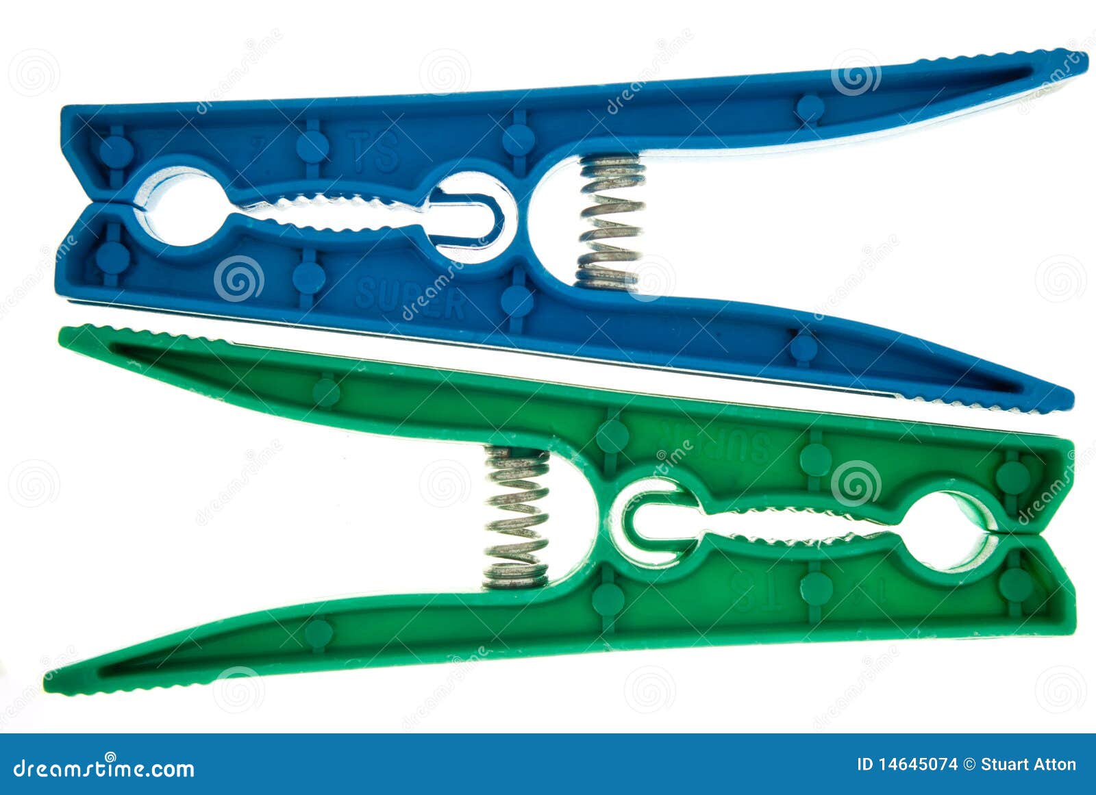 Large Clothes Pegs stock photo. Image of blue, pegs, pair - 14645074