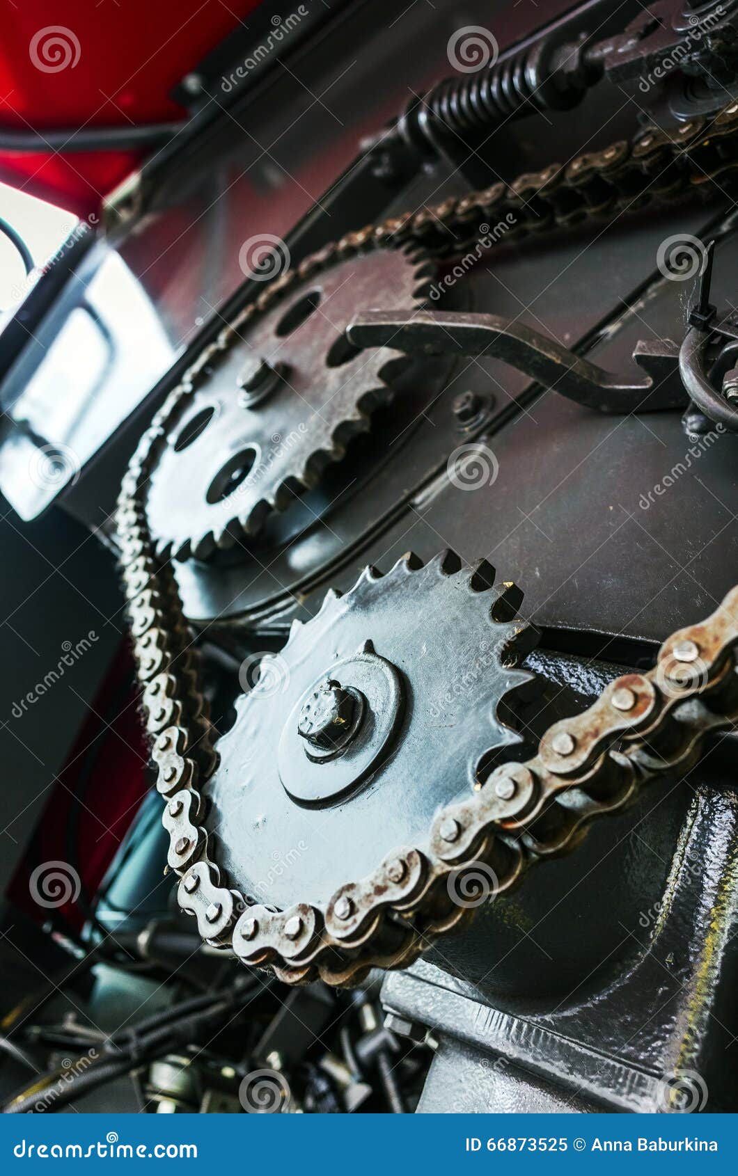 Large cog wheels stock image. Image of machine, progress - 66873525