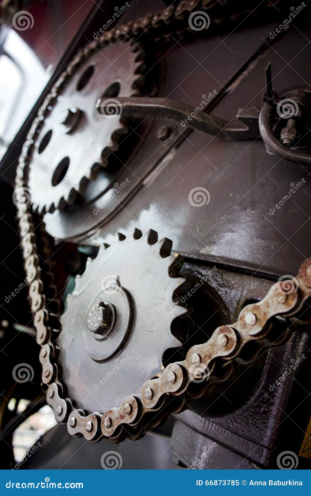Large cog wheels stock image. Image of metal, gearing - 66873785