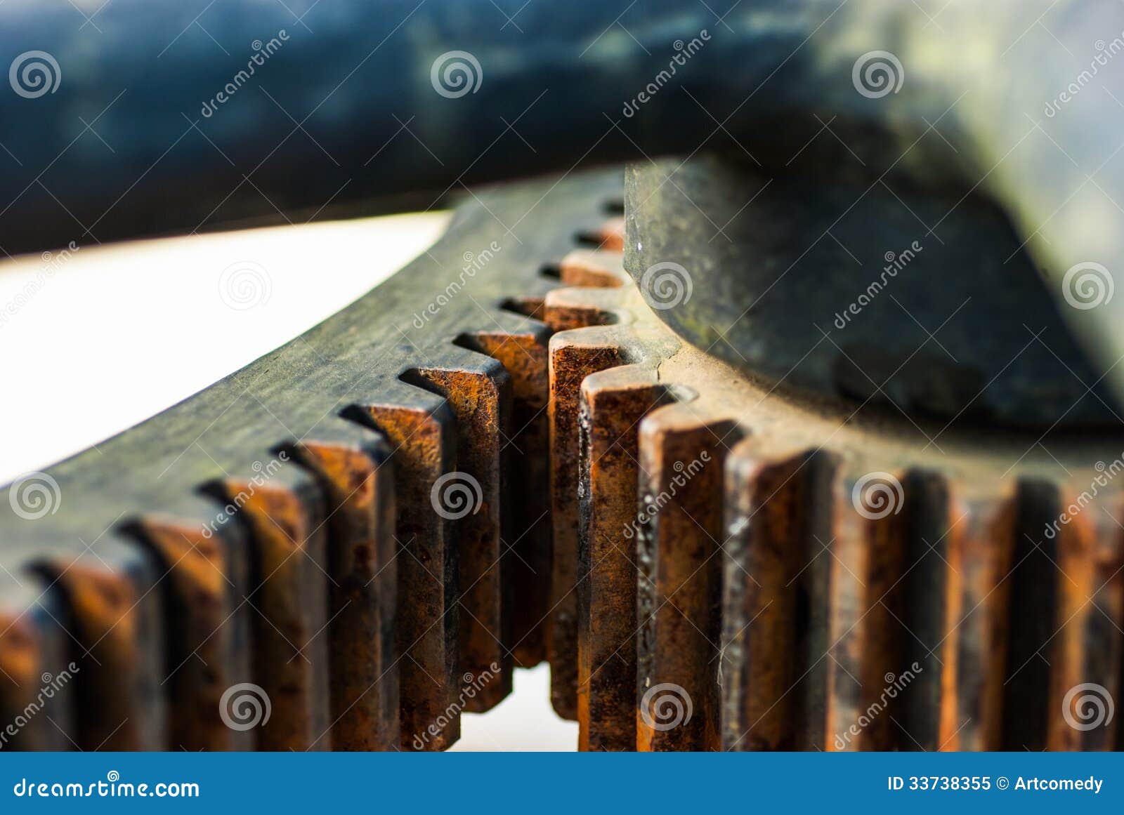Large cog wheels stock image. Image of metal, large, cogs - 33738355