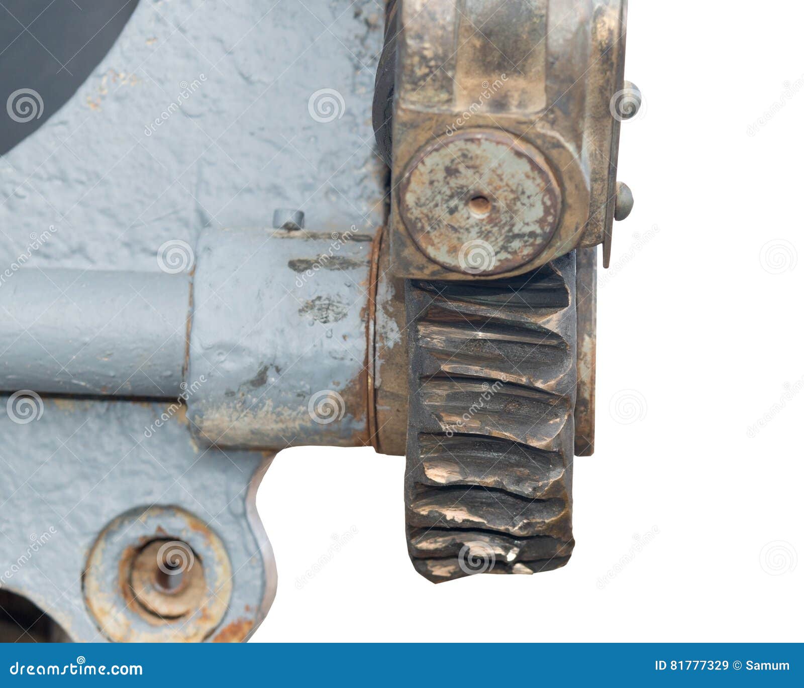 Large Cog Wheels in the Motor Stock Image - Image of industrial ...