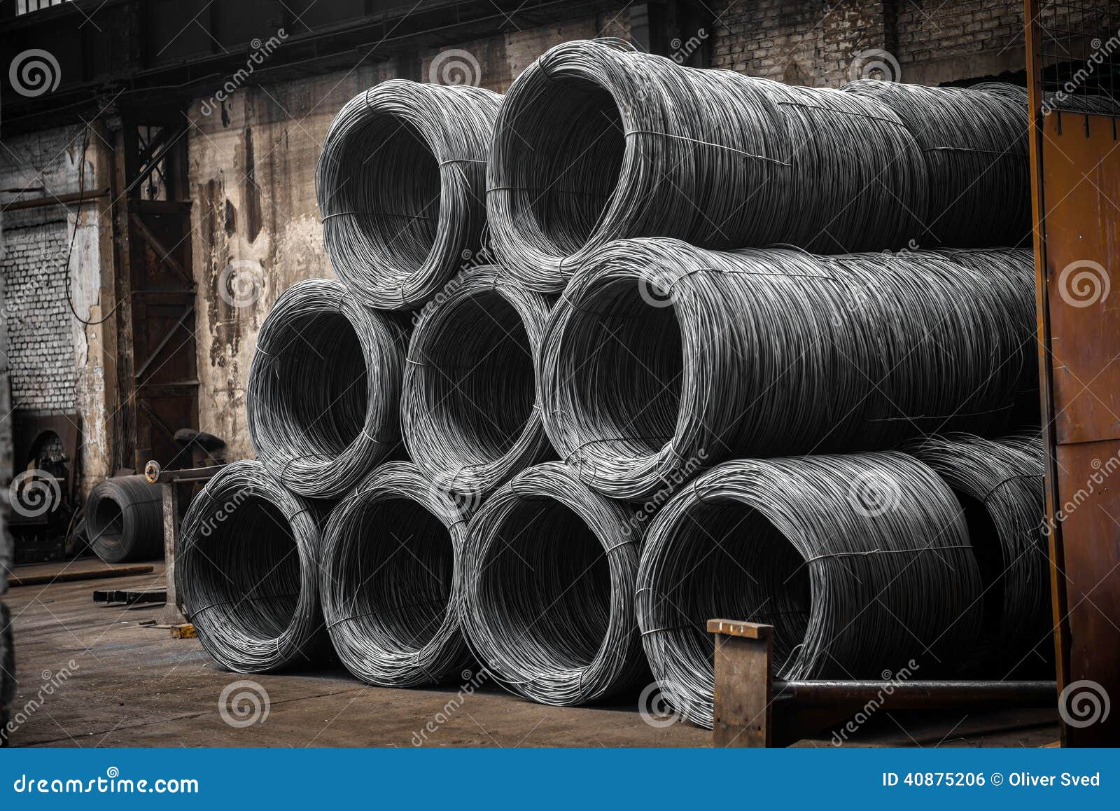 A Coil Of Aluminum Wire Royalty-Free Stock Image | CartoonDealer.com ...