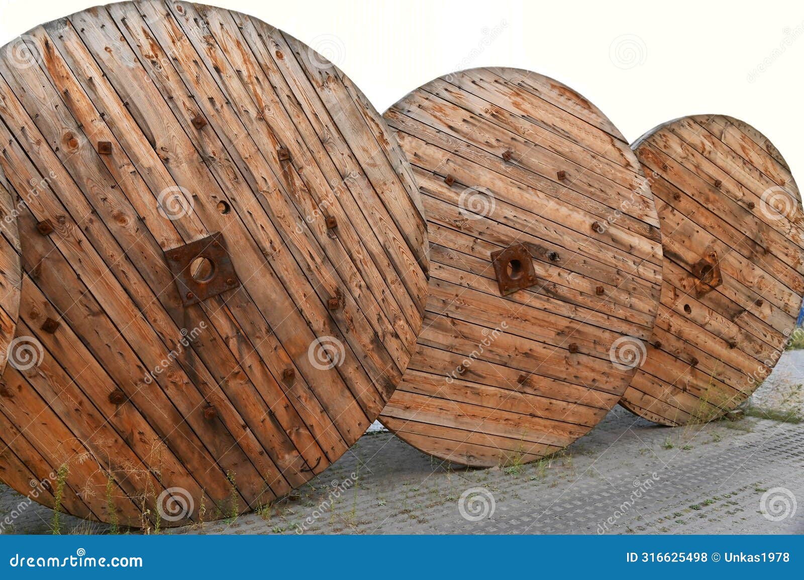 Large coil of cable stock photo. Image of coil, power - 316625498