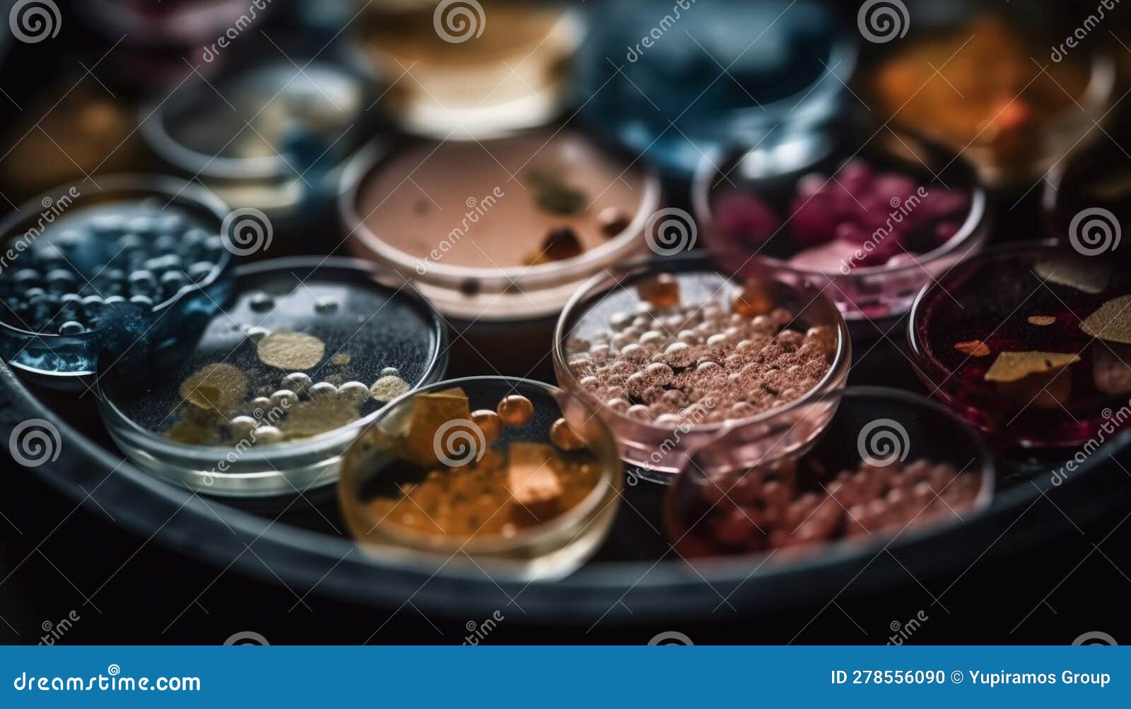 A Large Collection of Shiny Metal Containers in a Variety Generated by ...