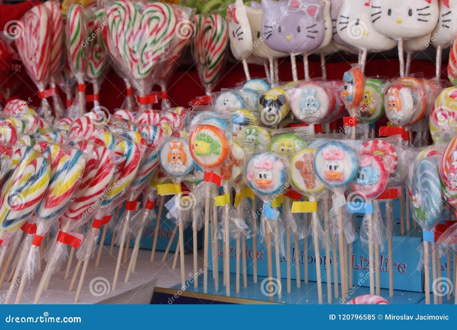A Large Collection of Sweets and Candies Editorial Image - Image of ...