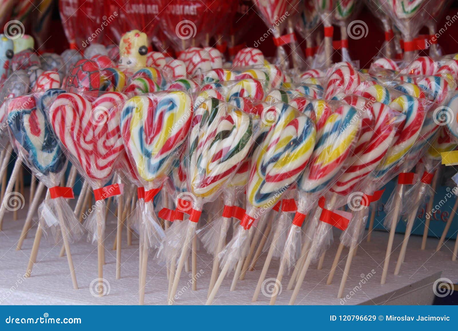 A Large Collection of Sweets and Candies Stock Image - Image of ...