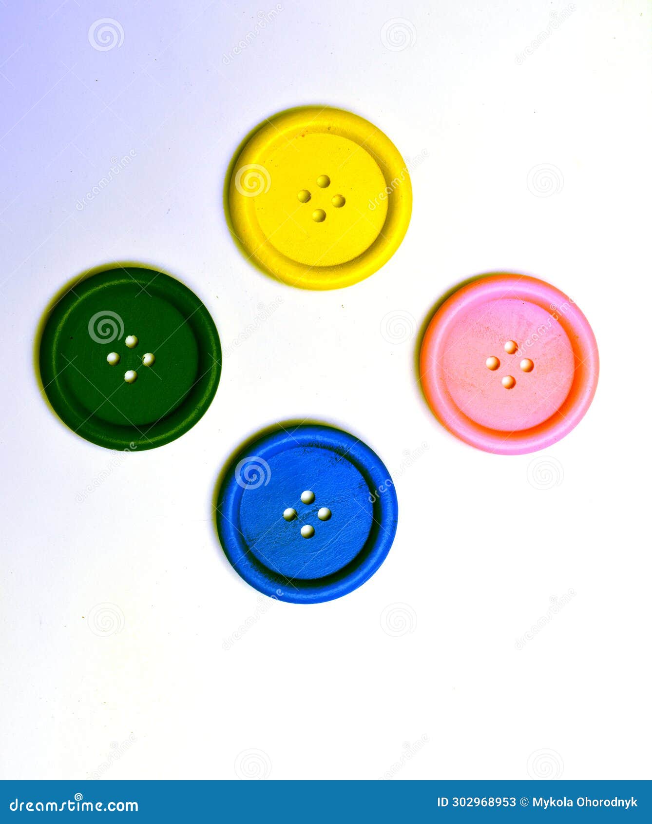Large colorful buttons stock image. Image of plastic - 302968953