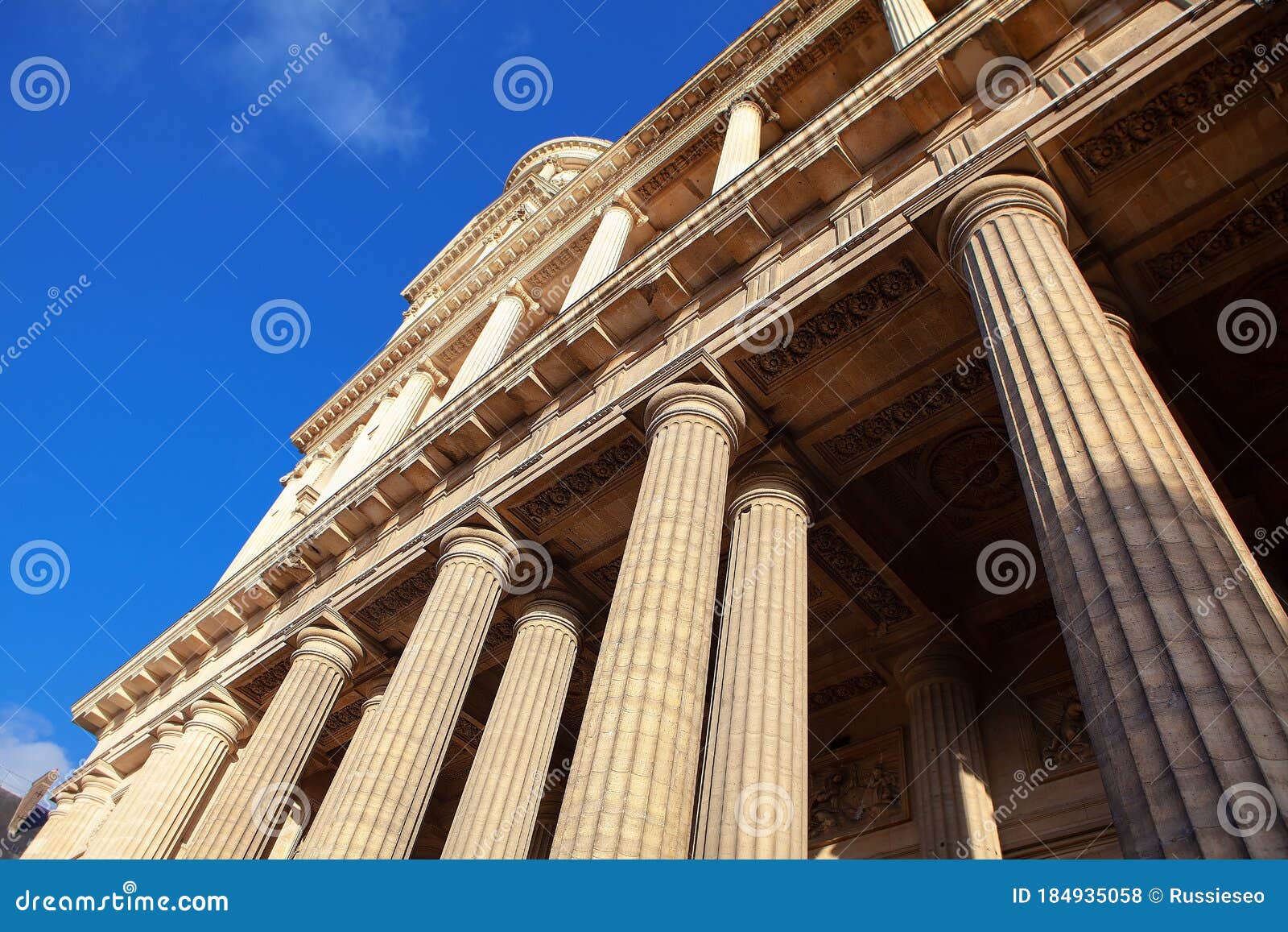 Large columns stock photo. Image of column, ancient - 184935058